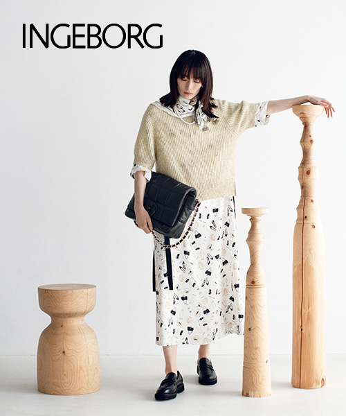 INGEBORG - NEW【INGEBORG】凛々しさの中の愛らしさ、気高さにひそむ艶やかさを。 | 大人のための高感度ファッション通販 ...
