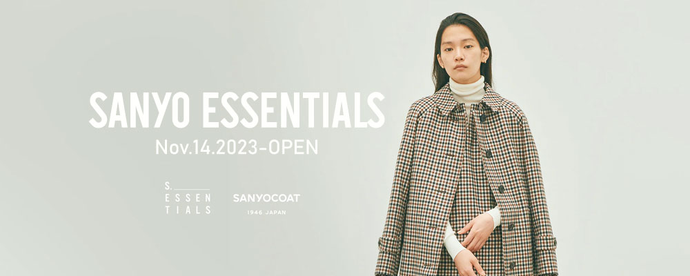 【NEW BRAND】SANYOCOAT - ABOUT | 大人のための高感度ファッション通販 タカシマヤファッションスクエア