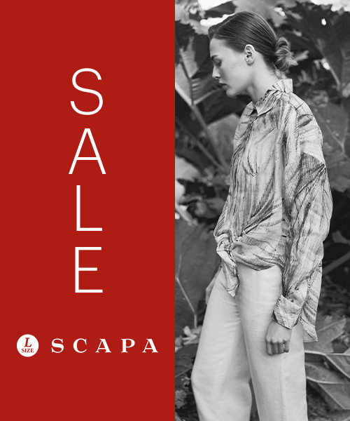 SCAPA Lサイズ - 【SCAPA Lサイズ】サマーセール開催中！ 春夏の商品がお求めやすくなりました。 | ファッション通販 タカシマヤファッションスクエア